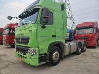 China T7 440 Used Howo Truck ZZ3257N4147C1 Used Truck Tractors Green for sale