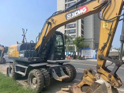 China Used XCMG 150 Excavator QSB4.5 Used Caterpillar Excavator Yellow for sale