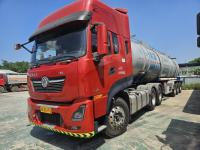 China Heavy Duty Used Tanker Trucks Dongfeng KL365 With 12 Speed Gearbox for sale