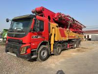 China SYM5538THB Sany Concrete Pump Truck Used Mounted On Volvo Chassis for sale