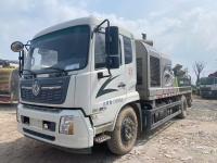 China Used Zoomlion Concrete Line Pump Truck Mounted On Dongfeng Chassis for sale