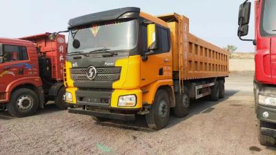 China 430HP Used Shacman X3000 Dump Truck 8x4 2nd Hand Dump Trucks for sale