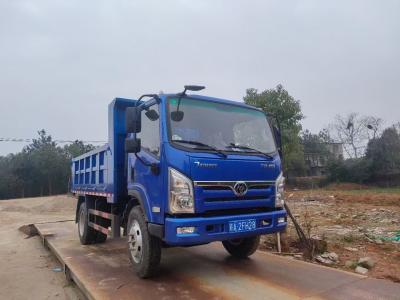 China Tri Ring 4x2 Used Mini Dump Truck Euro 3 Second Hand Dump Truck for sale