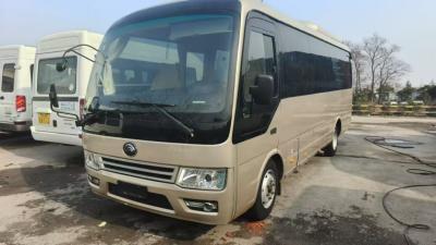China 19 Seats Used Mini Bus Euro 4 Mini Yutong Bus With Yuchai Engine for sale