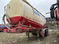 China 2 Axle Bulk Cement Tanker Trailer Used 28M3 Dry Used Trailers for sale