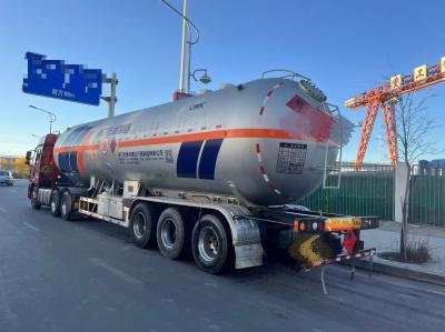 China CLW9390GYQ Used LPG Trailers 60m3 3 Axle Tank Trailer 60 CBM for sale