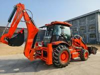 China Yuchai YC4A105Z-T20 Used Backhoe Loader 75KW 100HP Second Hand Backhoe Loader for sale