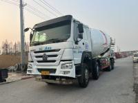 China WD615.47 Used Cement Mixer Truck Howo 8x4 380HP Used Mixer Trucks For Sale for sale
