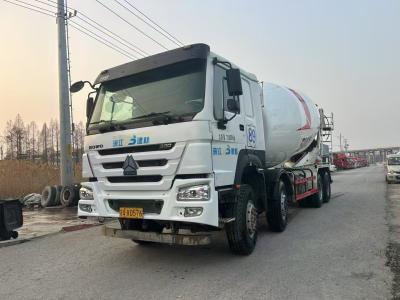 China WD615.47 Used Cement Mixer Truck Howo 8x4 380HP Used Mixer Trucks For Sale for sale