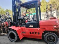 China Second Hand Hangcha CPCD50-XR 5 Ton Used Diesel Forklift 5000kgs Load for sale