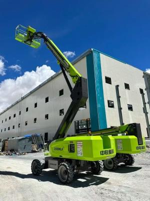 China Navigate Obstacles With Ease Zoomlion ZA14J Articulating Boom Lift With 7.55m Up-and-Over Clearance And 45% Gradeability for sale