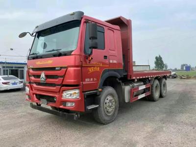 China Used Mini Flatbed Howo 6x4  380 Truck with 10 Speed Forward for sale