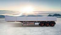 China Lucksun Side Tipping Dump Semi-Trailer 70T Capacity WABCO Brakes for sale