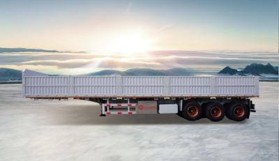 China Lucksun Side Tipping Dump Semi-Trailer 70T Capacity WABCO Brakes for sale