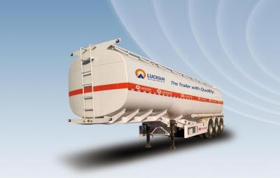 China Used Lucksun 50m3 Oil Tanker Semi-Trailer with Wabco Brakes for sale