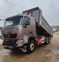 China Smooth Powerful Combination Of WP10.380 Engine And HW19710 Gearbox In Refurbished Howo 380 HP Dump Truck 6x4 for sale