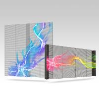China TRA-M PH5-10 Outdoor Transparent LED Screen Display 3D Digital Display 500mm*1000mm for sale