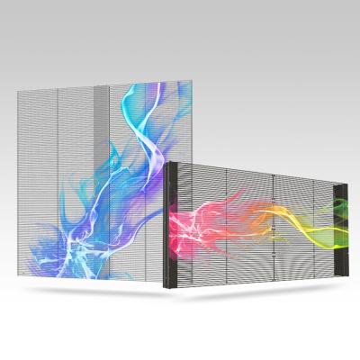 China Indoor 1000*1000 PH3-7 Transparent LED Display panel High Brightness Aluminium Alloy for sale