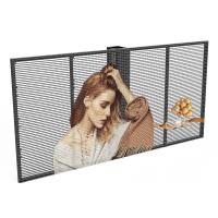 China Lightweight Transparent LED Screen Display Video Wall 500*1000mm TRA-M PH10-10 for sale