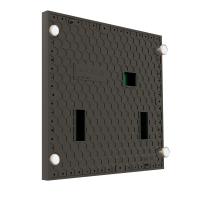 China Indoor Advertising Display Screen Full Color LED Video Wall Display V PH2 256mmx128mm for sale