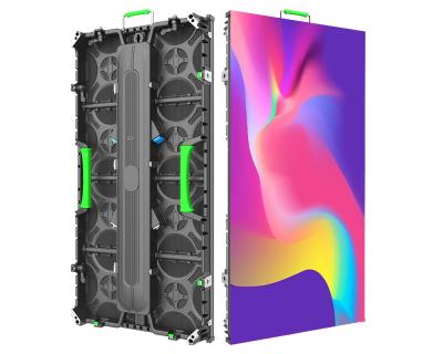 China 500mm*1000mm RS-A 2.9 outdoor Die Casting Aluminum thin and bright rental led screen for sale
