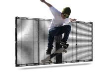China PH10-10 Waterproof See Through Led Screen Full Color LED Wall Screen Display Outdoor for sale