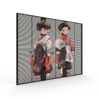 China 500mm*1000mm PH15-15 Outdoor Waterproof High Brightness LED Transparent Display screen for sale