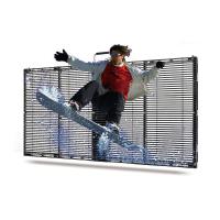 China Seamless Transparent LED Screen Display Outdoor Full Color With Wide Viewing Angle for sale