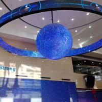 China Large Flexible LED Screen Display High Brightness Curved Video Wall Displays for sale