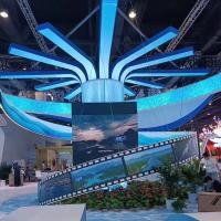 China 400W-600W Indoor Outdoor LED Screen Flexible SQ-R Super Wide Viewing Angle for sale