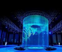 China Energy-saving And Environmentally Friendly LED Crystal Film Screen Innovative Display Solutions for sale