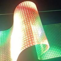 China Customized LED Crystal Film Screen Full Color Display Solution with 100000 Hours Life Span for sale