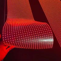 China Customized brightness Transparent LED Crystal Film Screen for Dynamic Visual Impact for sale