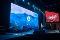 China Indoor RH-A 3.91 Full Color Rental LED display screen video wall for sale