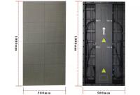 China Advertising LED Dance Floor Tiles 2.9mm Pixel Pitch 500mm*500mm for sale