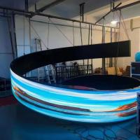 China HMT-SA-P2.5 Stage LED Display Screen Full Color Curved Outdoor LED Screen for sale