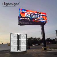 China LED customized outdoor aluminum cabinet specification It can operate normally during thunderstorms and other bad weather for sale