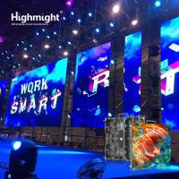 China RH-A 3.9 Outdoor LED Display Screen Rental 500*500mm For Advertising for sale