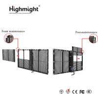 China 500mm*1000mm TRA-F PH3-7 outdoor modular assembling high brightness LED Transparent Display Screen for sale