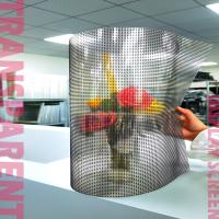 China Highly Transparent LED Crystal Film Screen Ultra-thin Design Borderless Transparent Display for sale