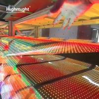 China Highly Transparent LED Crystal Film Screen Ultra-thin Design Borderless Transparent Display for sale