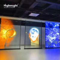 China JL-15 Multifunctional Holographic LED Crystal Film Screen for Advertising and Exhibitions for sale