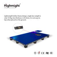 China 500mm*500mm DM PH3.9 RGB Floor Tiles , Interactive LED Light Floor Tiles for sale