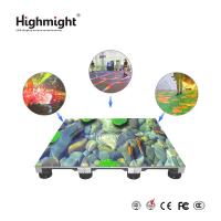 China 500mm*500mm DM PH3.9 RGB Floor Tiles , Interactive LED Light Floor Tiles for sale