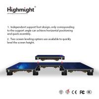 China 500mm*500mm DM PH3.9 RGB Floor Tiles , Interactive LED Light Floor Tiles for sale