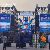 China Quick Assembly And Disassembly Rental LED Display　500x1000 Standard Cabinet　RS-B Series for sale