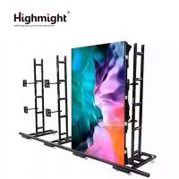 China PH3.91 High resolution and wide color gamut rental LED screens, bright colors and clear images for sale