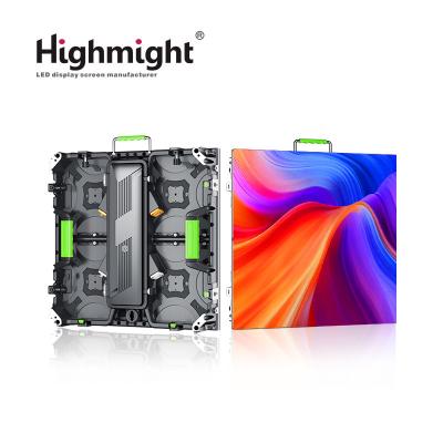 China P3.91 outdoor rental LED screen IP65 high protection level, clear and visible for sale