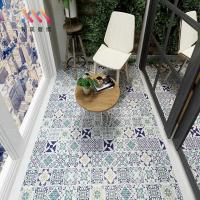 China Matt Tile Look Peel And Stick Wallpaper PVC Tile Effect Wallpaper For Bathroom for sale
