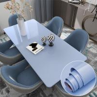 China White 3D Waterproof Kitchen Countertop Wallpaper 100m Shiny Marble Contact Paper for sale